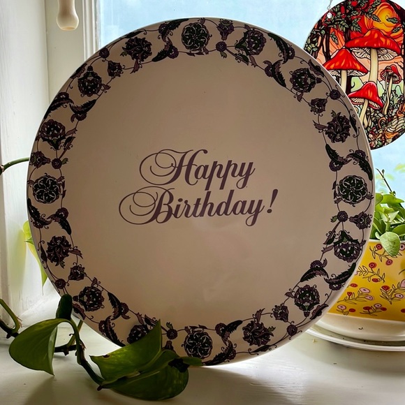 Avon | Kitchen | Avon Presidents Club Happy Birthday Cake Plate | Poshmark